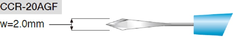 Clear Corneal knife Regular type 2.0mm | Ophtalmo